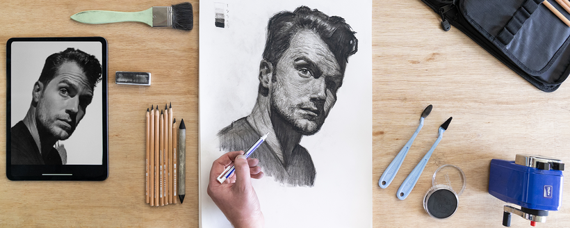 Online Course - Artistic Portrait Drawing: Capture Authentic ...